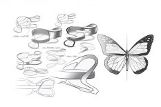 Chair - Symbiose | inspired by the Monarch Butterfly - Julien Bonzom