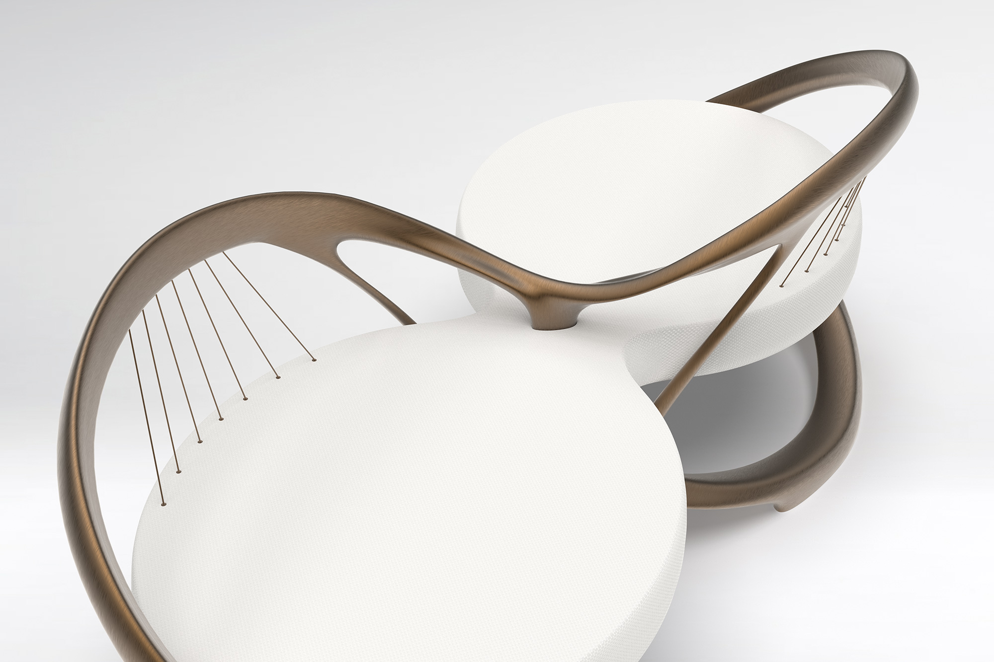 Chair - Symbiose | inspired by the Monarch Butterfly - Julien Bonzom